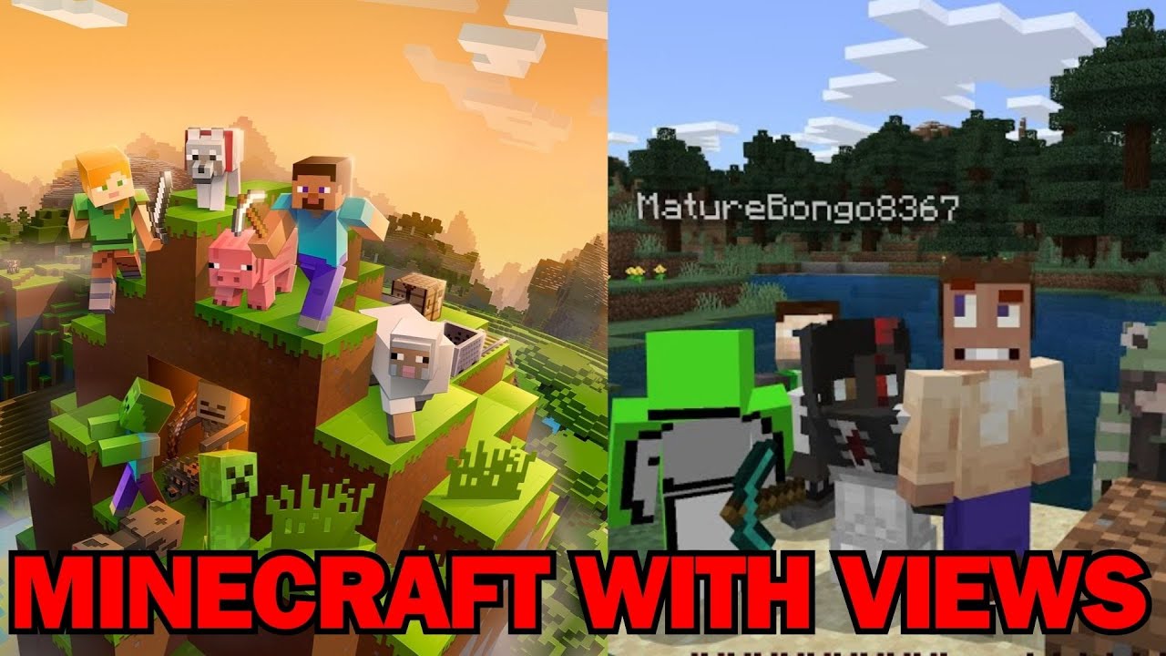 Minecraft With Viewers Live, Everyone can join! - YouTube