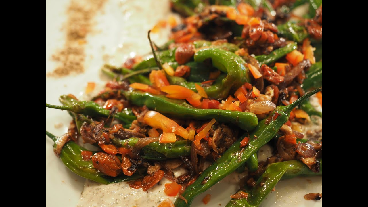 Shishito Peppers And Shiitake Mushrooms | Party Sides | Vaidya Priyanka ...