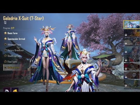 Galadria X Suit opening|| New X suit PUBG Mobile - YouTube