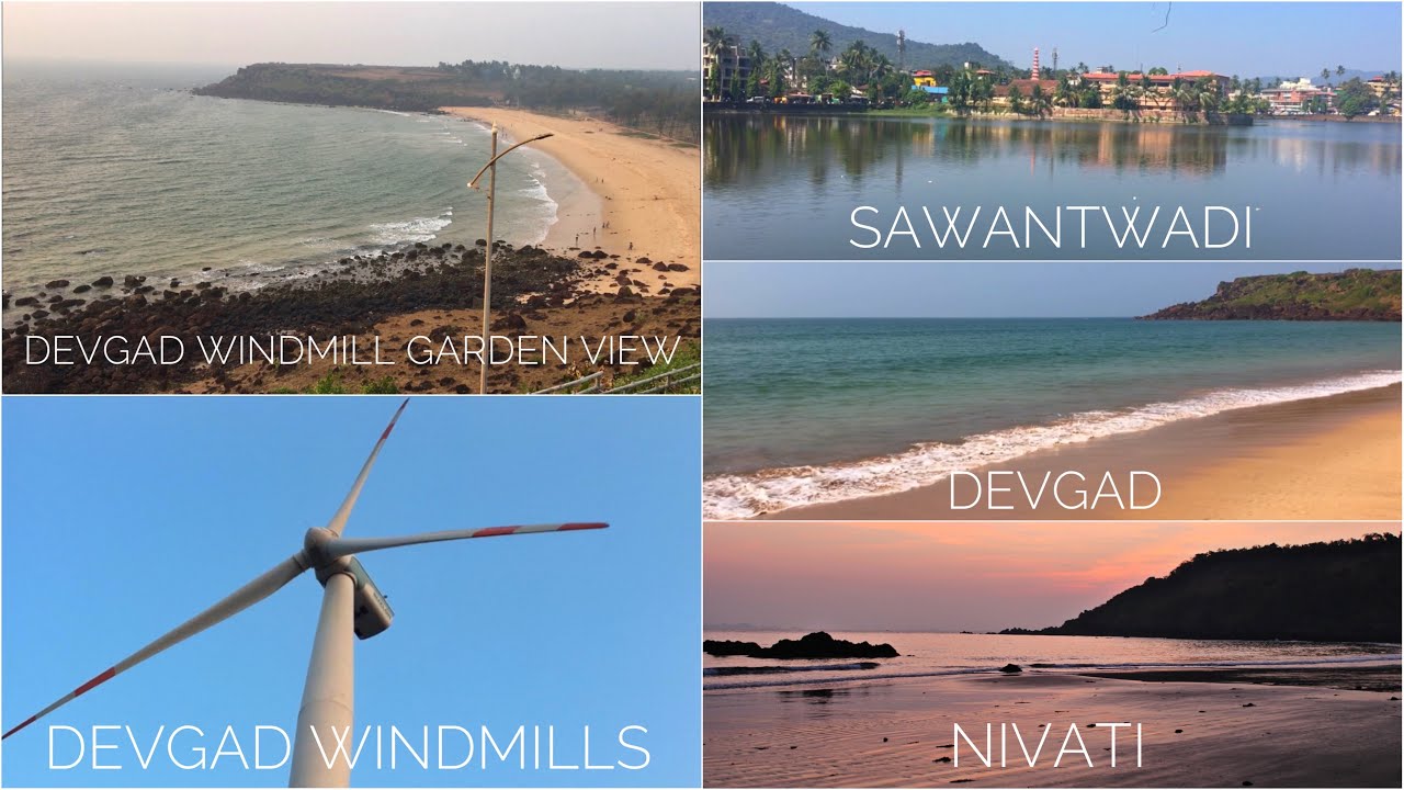Beautiful Nivati Beach | Devgad WindMills - YouTube