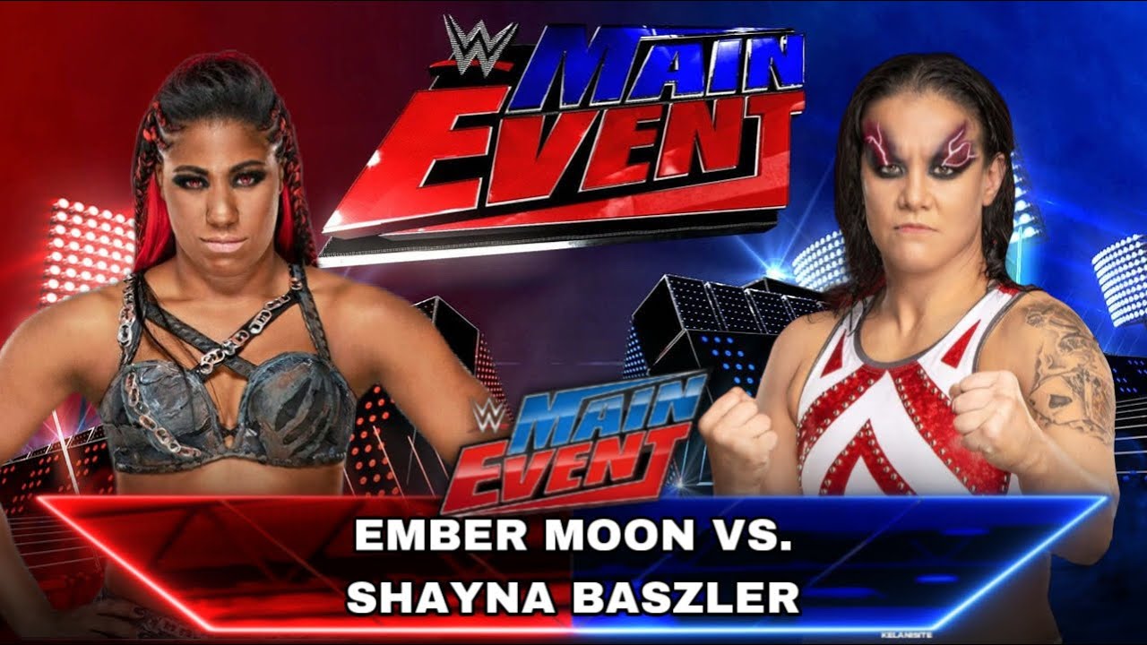 Ember Moon vs Shayna Bazsler : Main Event - YouTube