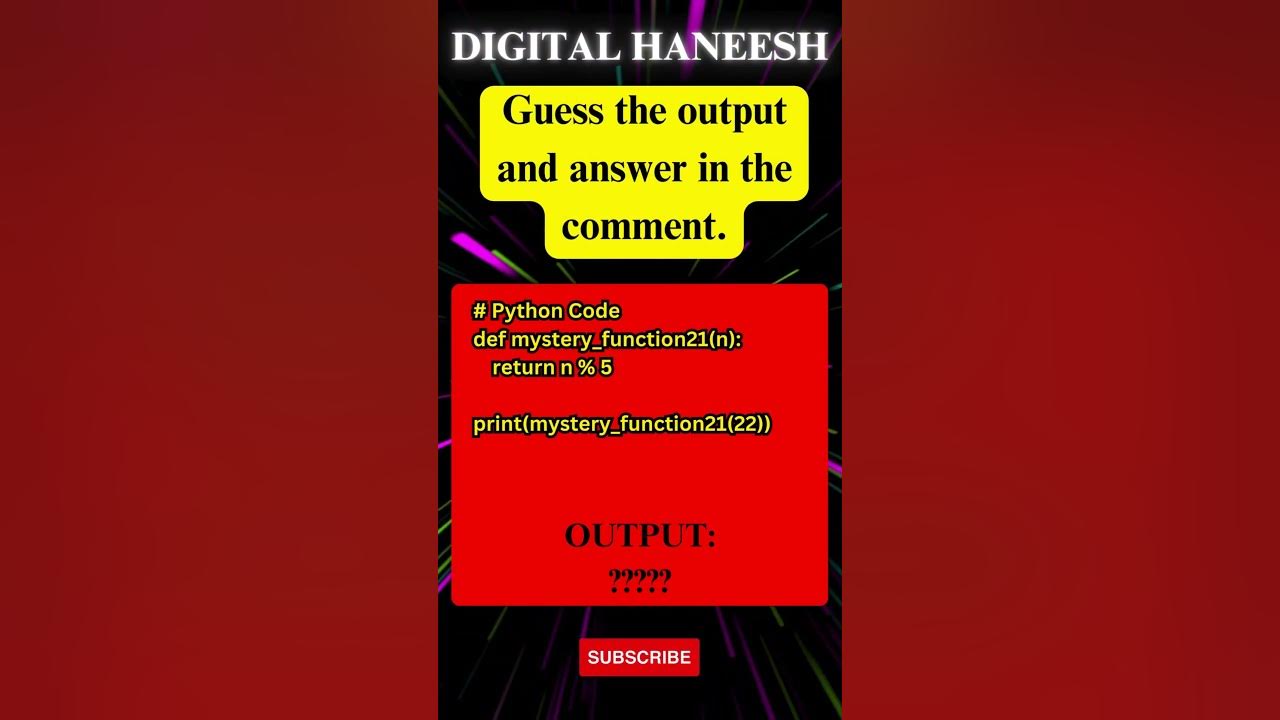 Python Code Challenge Whats The Resultshorts Coding Youtube