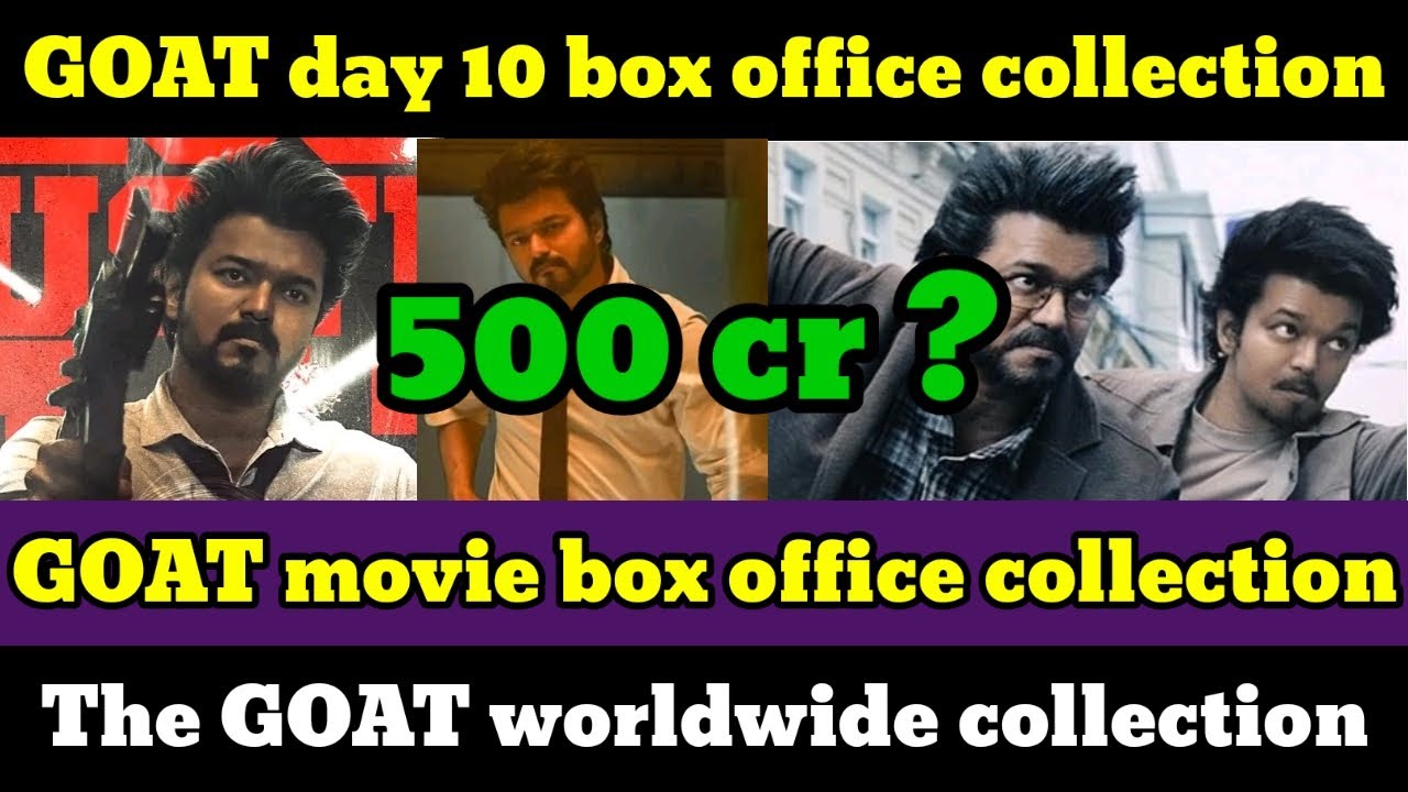 GOAT box office collection | Goat day 10 collection | Thalapathy Vijay ...