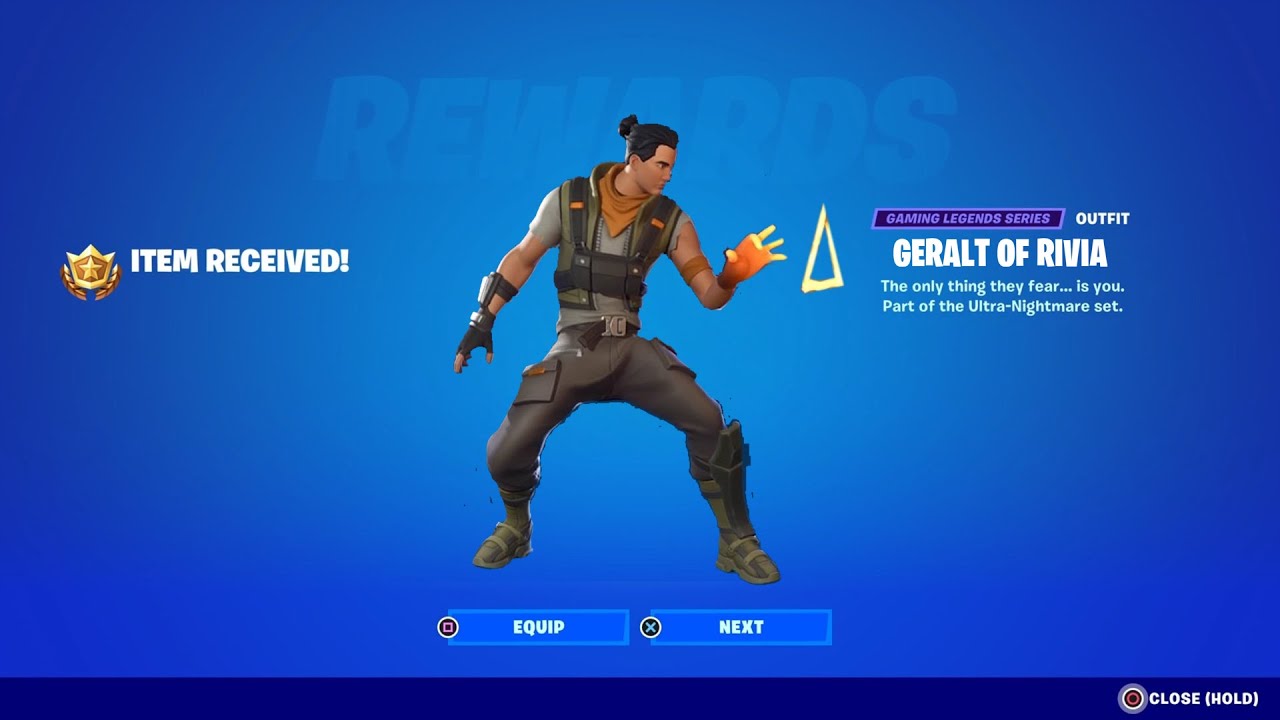 HOW TO GET GERALT OF RIVIA IGNI SIGN EMOTE IN FORTNITE! - YouTube