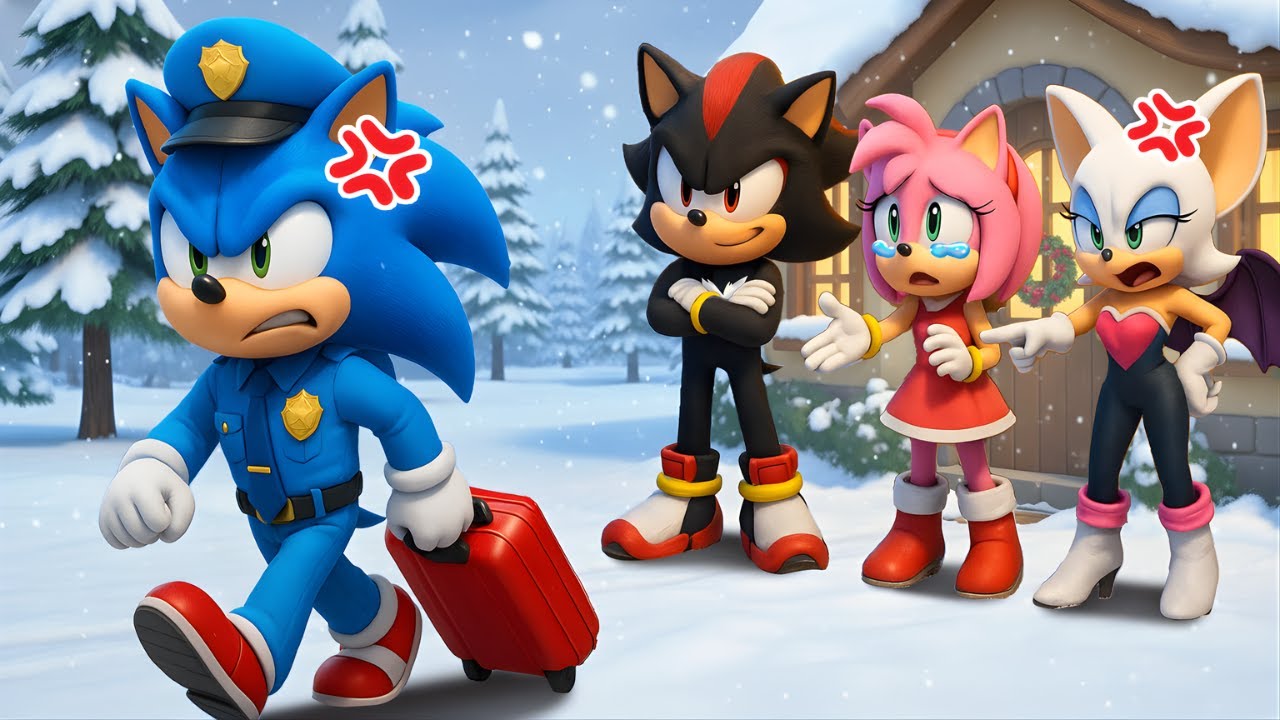 OMG! SONIC Moving Away…AMY & SHADOW Brought Him Back?! | Sonic The ...