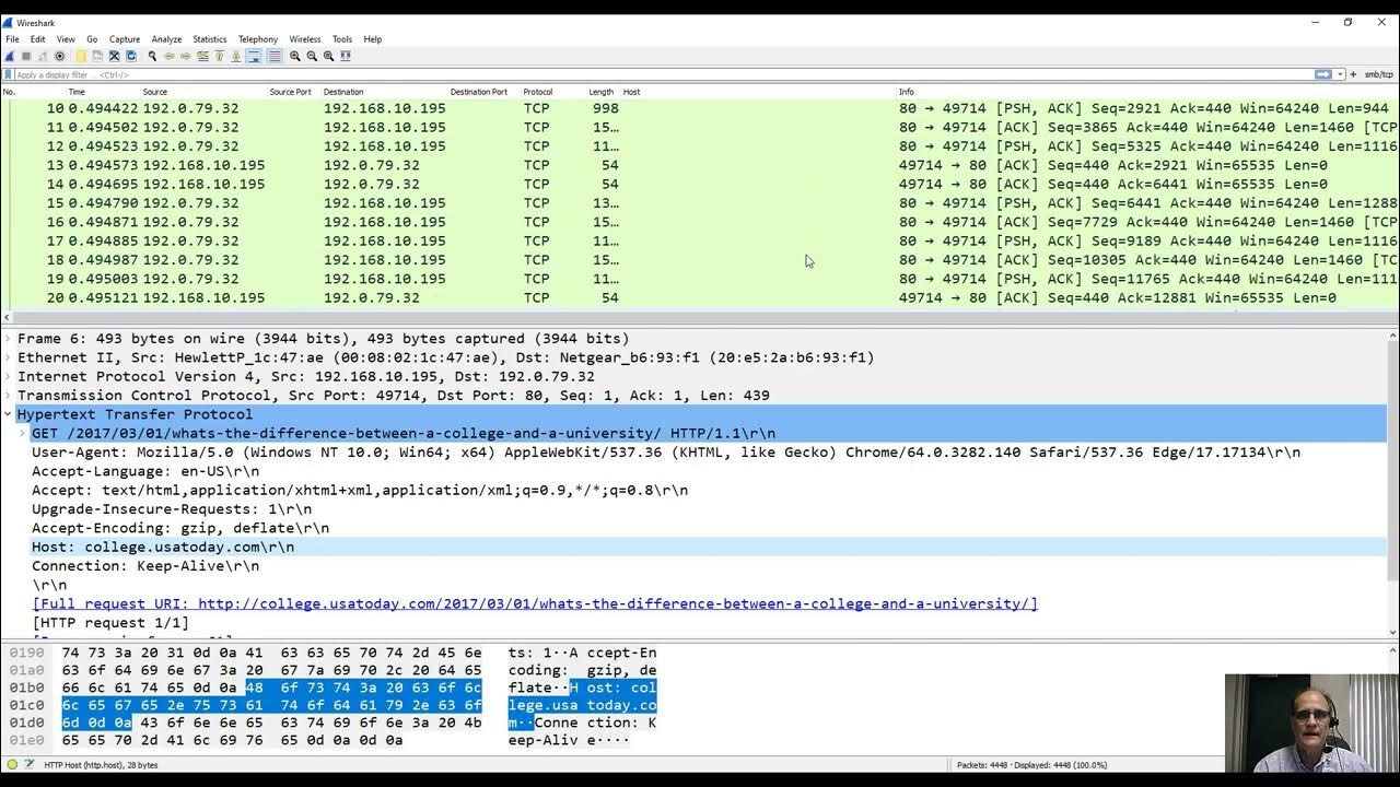 Wireshark - Customizing Column Displays - YouTube