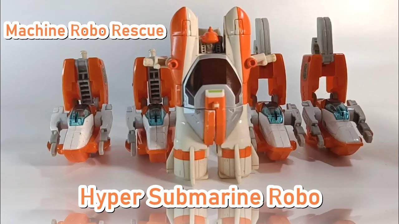 Rescue Gestalt, Hyper Submarine Robo!! | Machine Robo Rescue 07 - YouTube