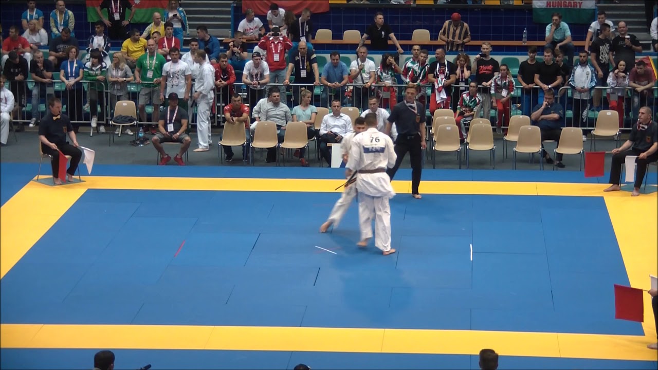 EC2018 Men 95kgs Agalaroglu Etibar Azerbaijan Vs Allan Fady Denmark ...