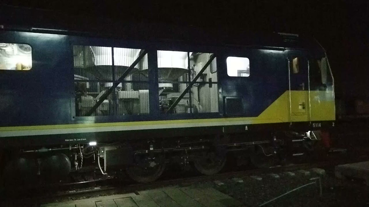 ฟังเสียง CSR 5114 สตาร์ทเครื่องยนต์ l Starting a Locomotive CSR SDA3 No ...