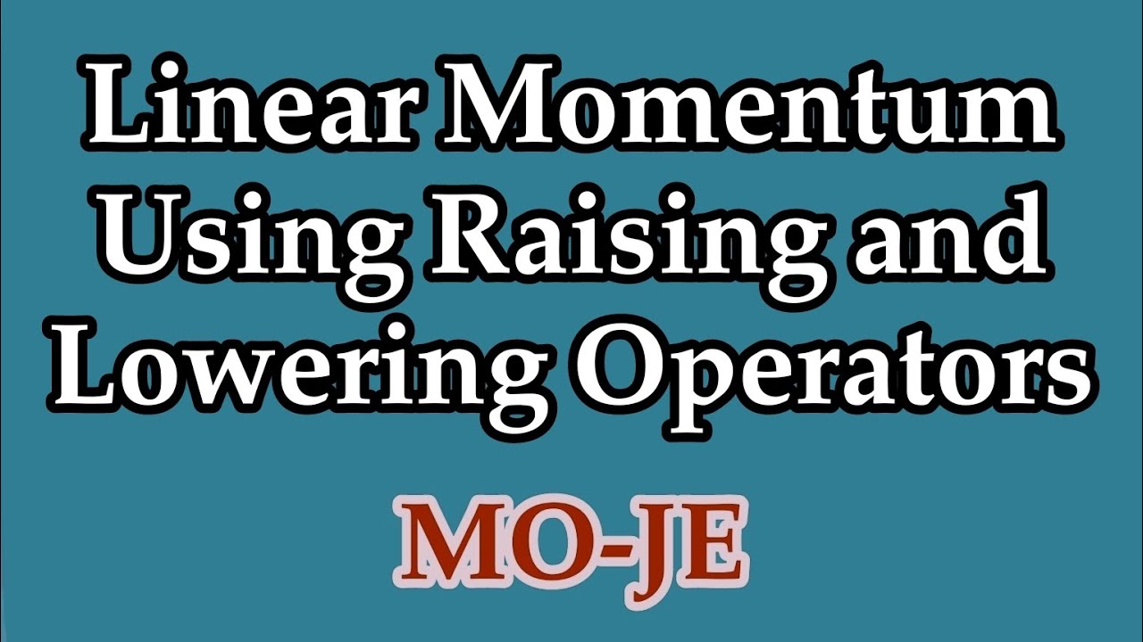 Quantum Mechanics | (Px) by a and a` for HO - YouTube