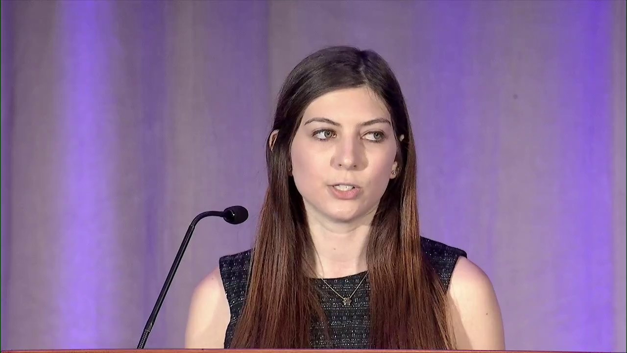 Guest speaker Maya Weinstein - JWI's 2016 Women to Watch Awards Gala ...