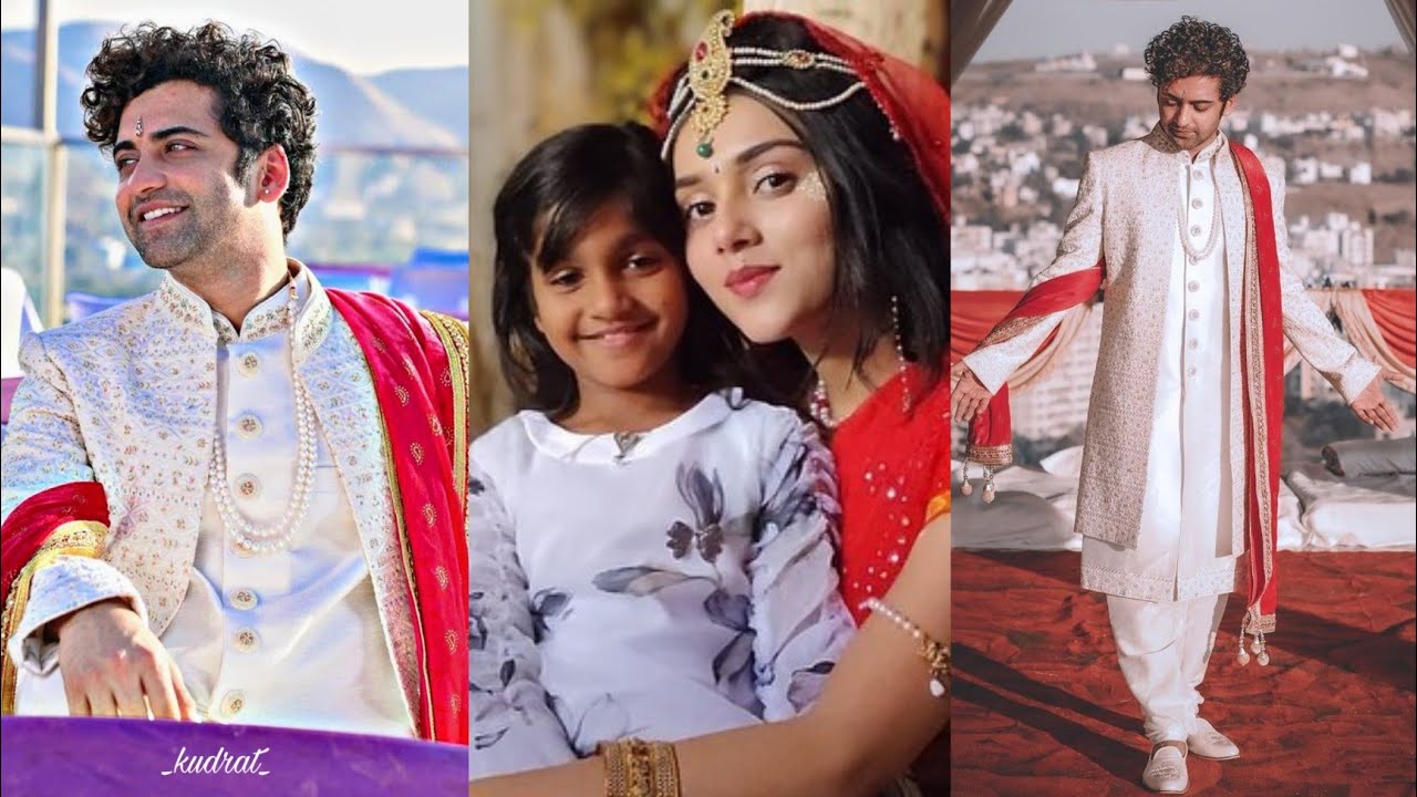 Sumedh Mudgalkar shining in new suit | Mallika Singh as Radha Rani 🥰🌸💖 ...