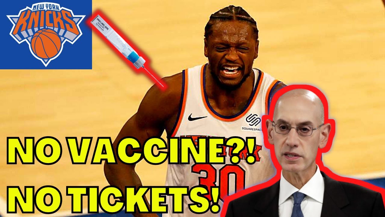 Knicks REQUIRE VACCINE for Round 2 of Playoffs! WOKE NBA is a EPIC JOKE ...