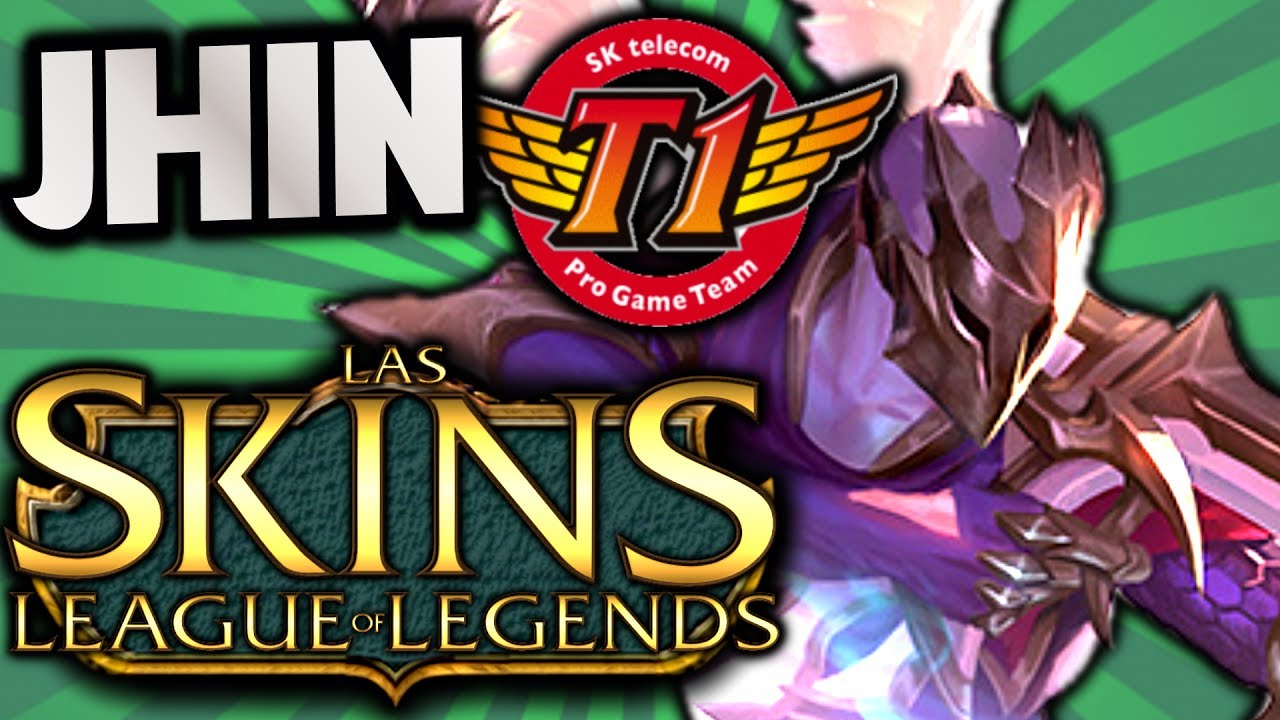 JHIN SKT T1 ( Bang ) | SKIN EPICA 1350 RP | Presentación y Cambios ...