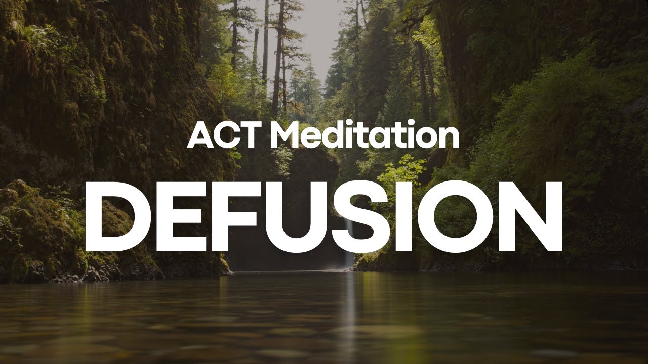 Free Your Mind: Guided ACT Meditation For Overcoming Worry - YouTube