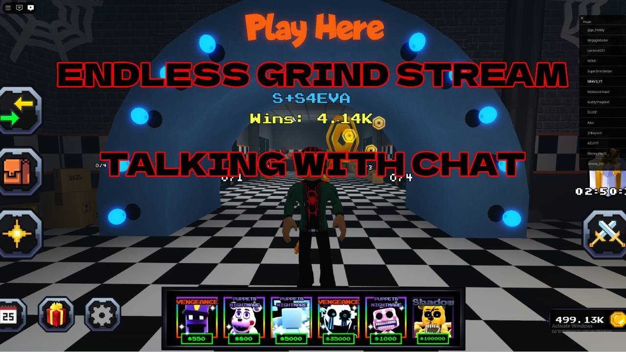 FNTD ENDLESS GRIND! | TALKING WITH YOU GREAT PEOPLE! - YouTube