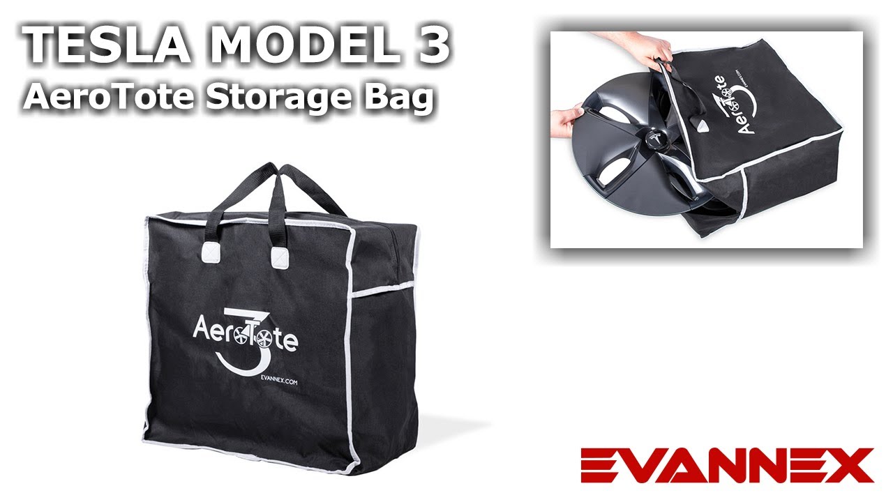 AeroTote Storage Bag for Tesla Model 3 - YouTube