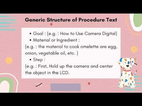 PROCEDURE TEXT (Manual Guide) - YouTube