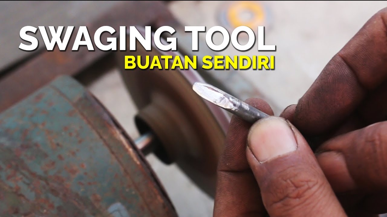 Membuat alat Swaging pipa AC dan Kulkas - YouTube