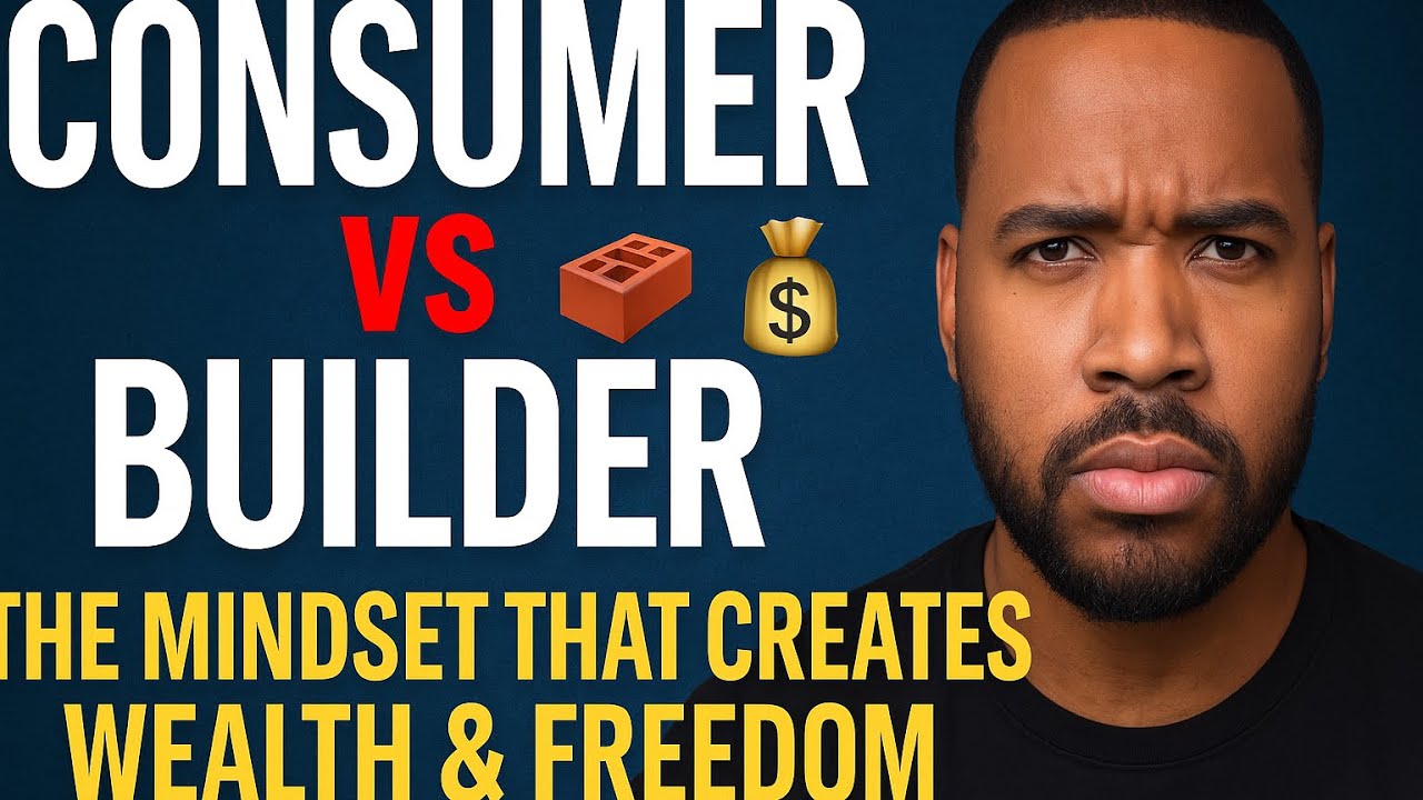 Consumer vs Builder: The Mindset That Creates Wealth & Freedom 🧱💰 - YouTube