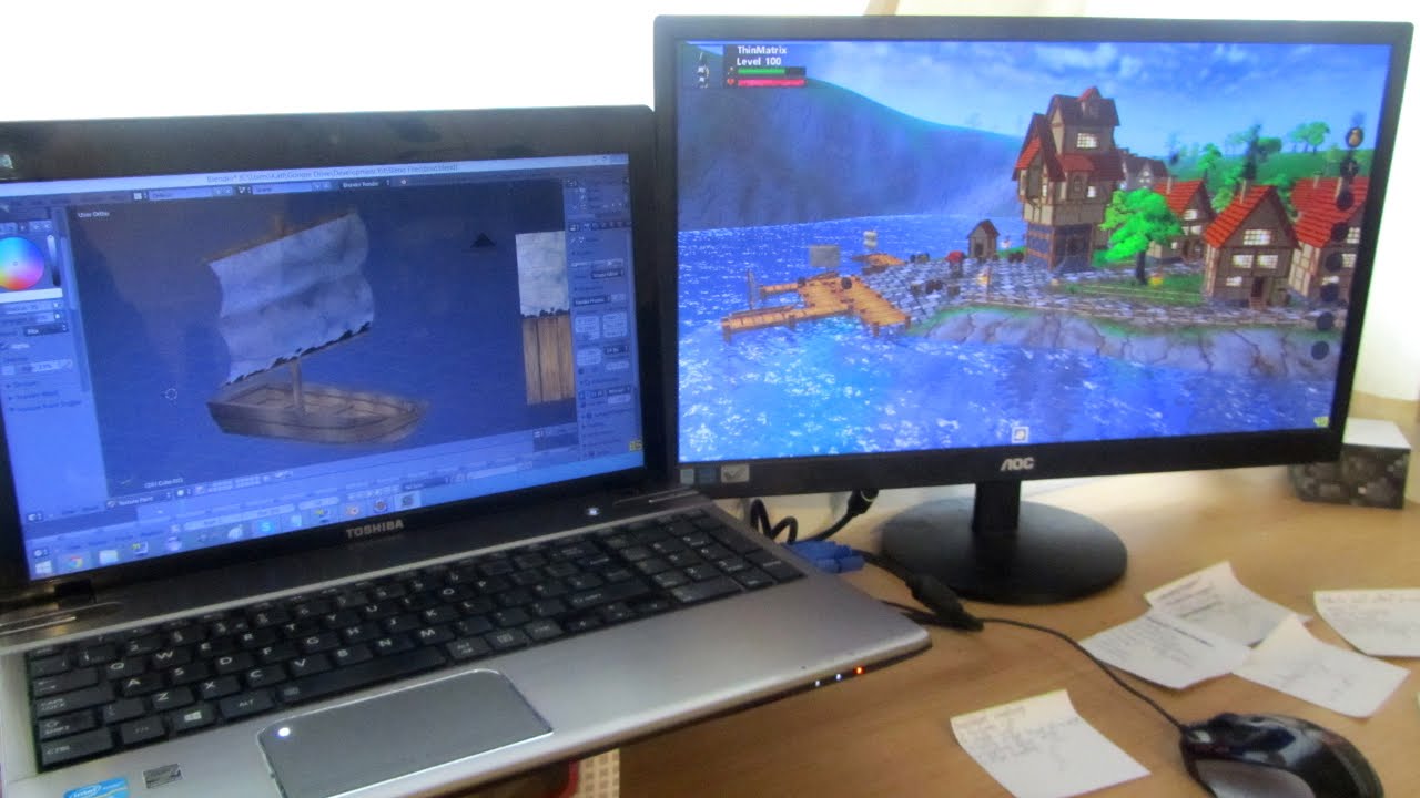 Indie Mmo Devlog 5 Harbour Town Youtube
