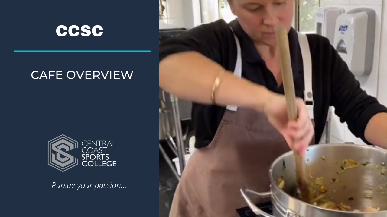 CCSC Cafe food preparation - YouTube