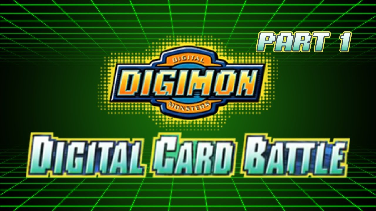 Digimon Digital Card Battle [No Commentary] Part 1 - Beginner City ...