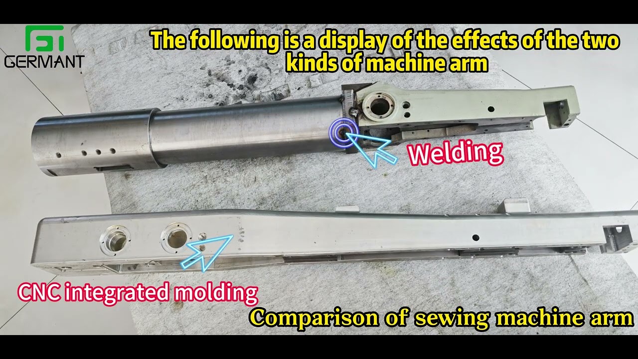 new arm of filter bag sewing head in the auto tubing line - YouTube