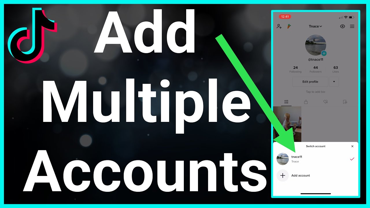 How To Add Multiple Accounts On TikTok YouTube how-to-add-multiple-accounts-on-tiktok-youtube