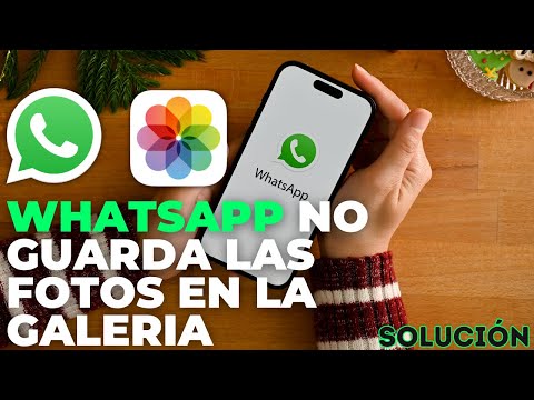 Porque No se Guardan las FOTOS de WhatsApp en la GALERIA del iPhone ( Solución )✅