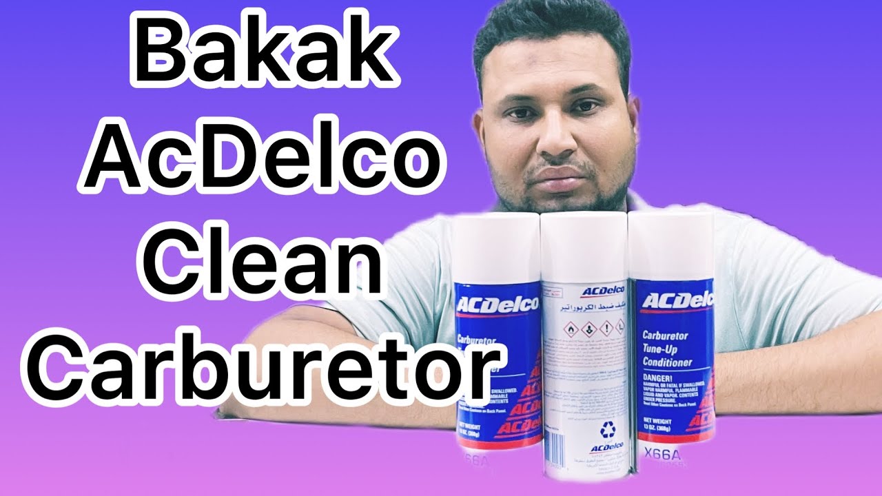 How to Bakak AcDelco Clean Carburetor - YouTube