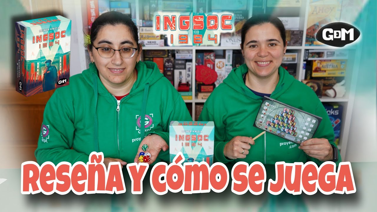 INGSOC 1984. Cómo se juega y reseña completa al Roll&Write de 1984 ...