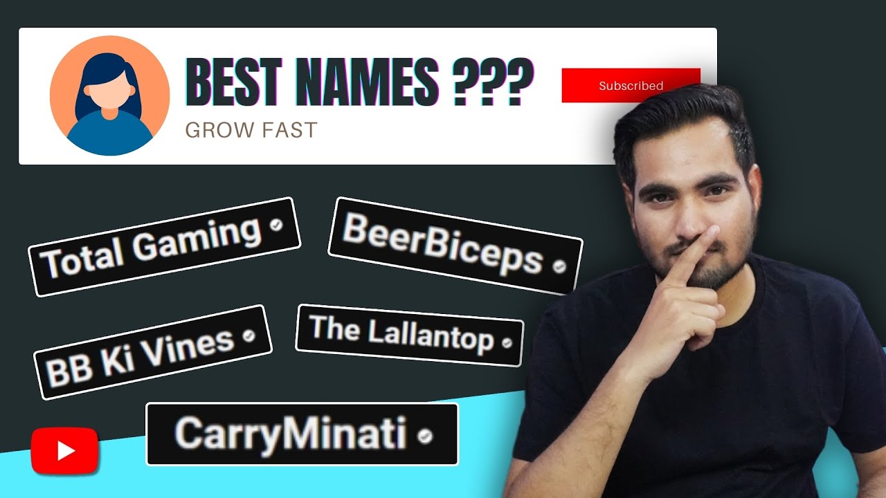 Best Name for YouTube Channel and Avoid 3 Mistakes - Name Kaise Chune ...