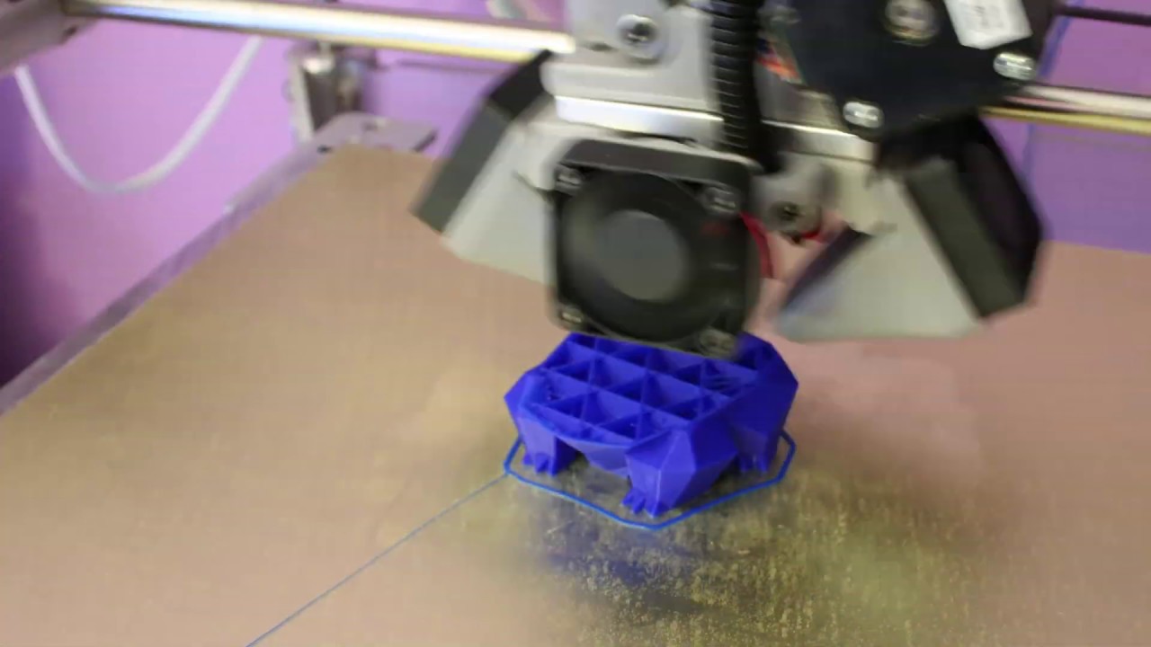 Custom 3D printer - YouTube