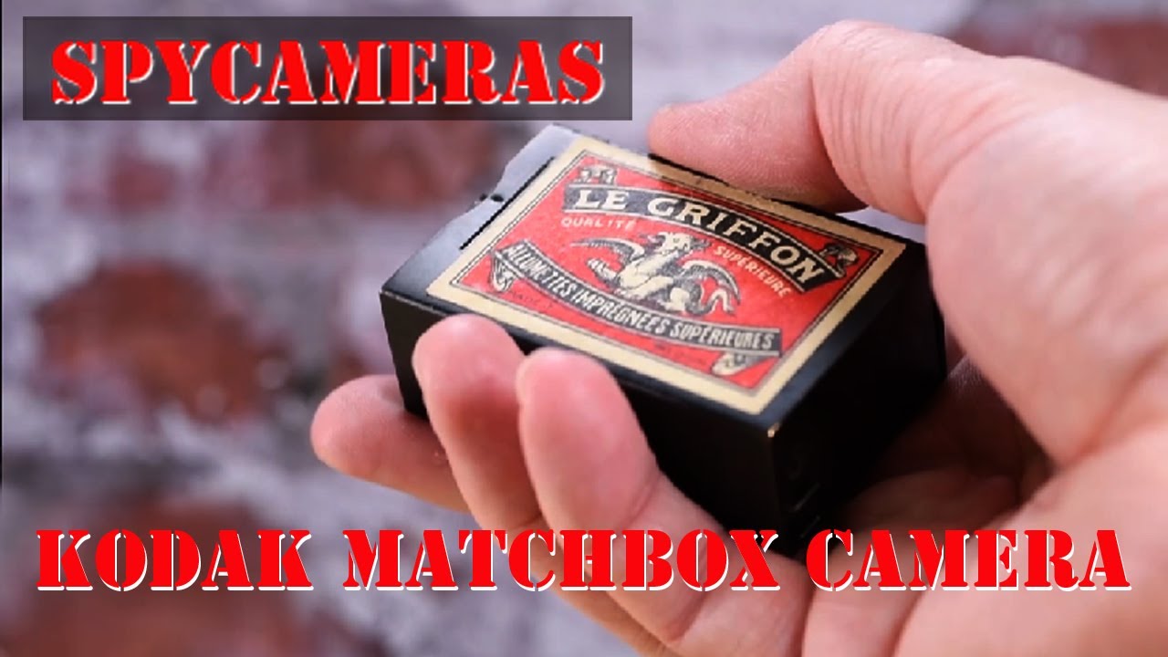 Spycameras: The World War Two Eastman Kodak Matchbox Camera. - YouTube