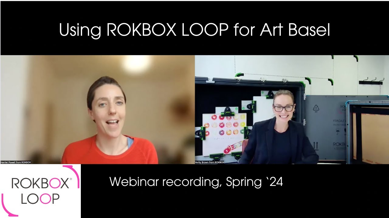 Using ROKBOX LOOP for Art Basel, webinar recording - YouTube