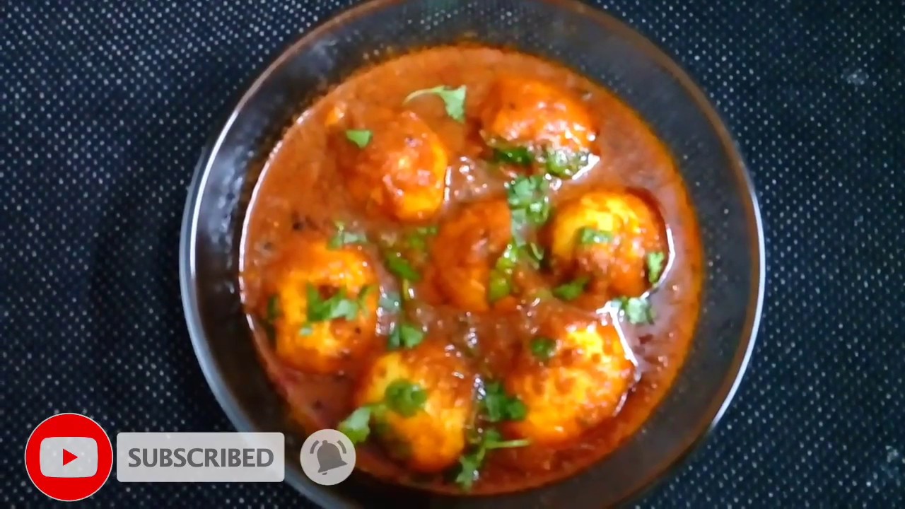 Very Tasty Egg Curry Recipe | Anda Curry Recipe | अंडा करी रेसिपी ...
