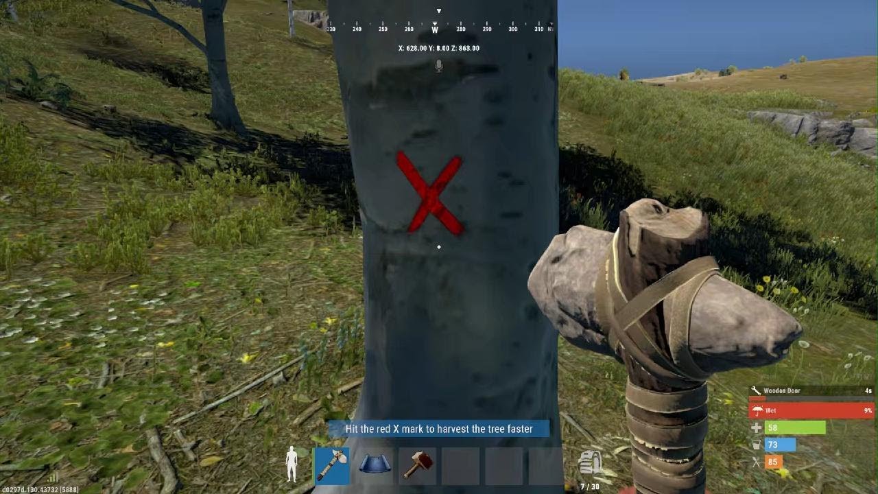 How to Hide,Rust In a wood base Practical Use - YouTube