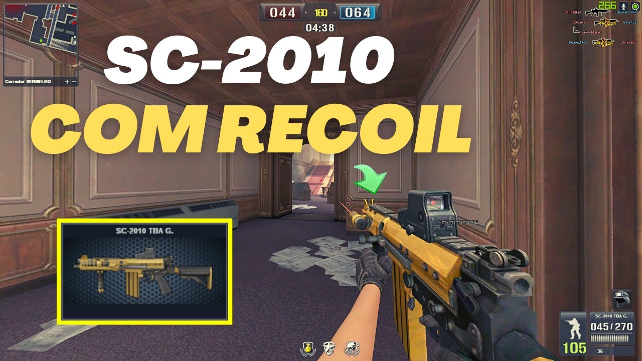 TESTANDO A NOVA SC-2010 TBA GOLD QUE ENTROU NO POINT BLANK - YouTube