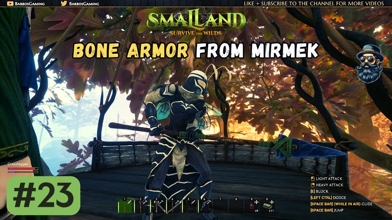 Smalland Survive the Wilds | The Bone Armor from Mirmek | Let's Play ...