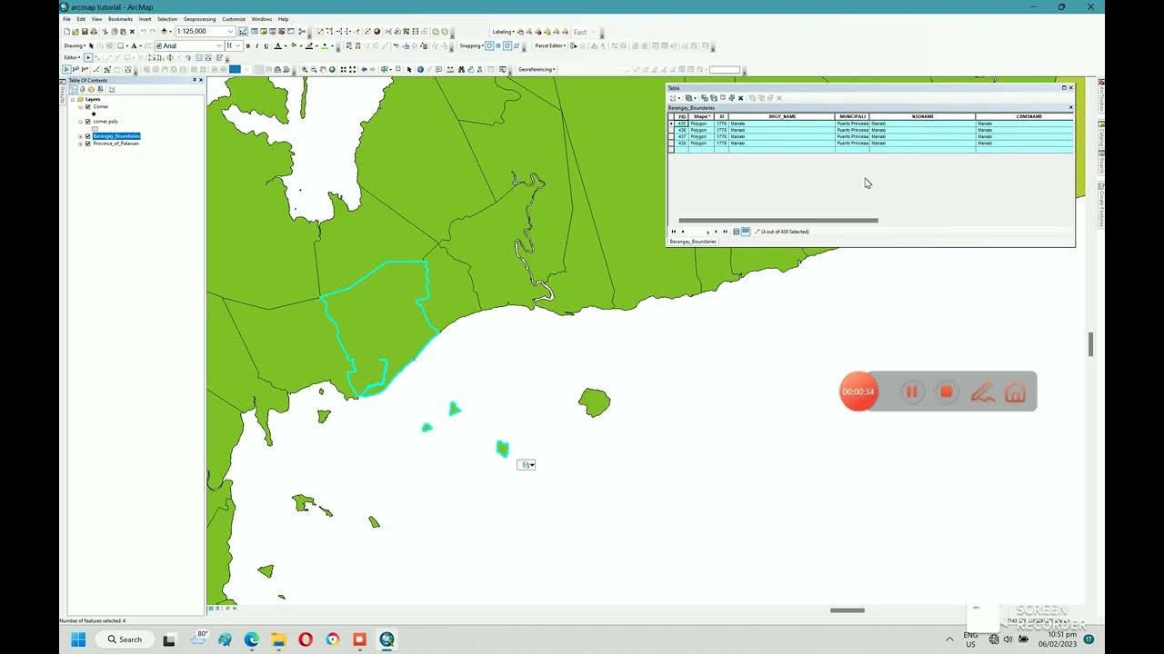 9 How To Merge Multiple Features In A Shapefile In Arcgis 1022 Youtube