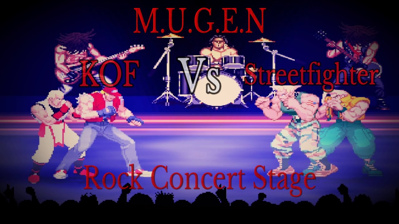 KOF VS Streetfighter| Rock Concert Stage Showcase! DL! - YouTube