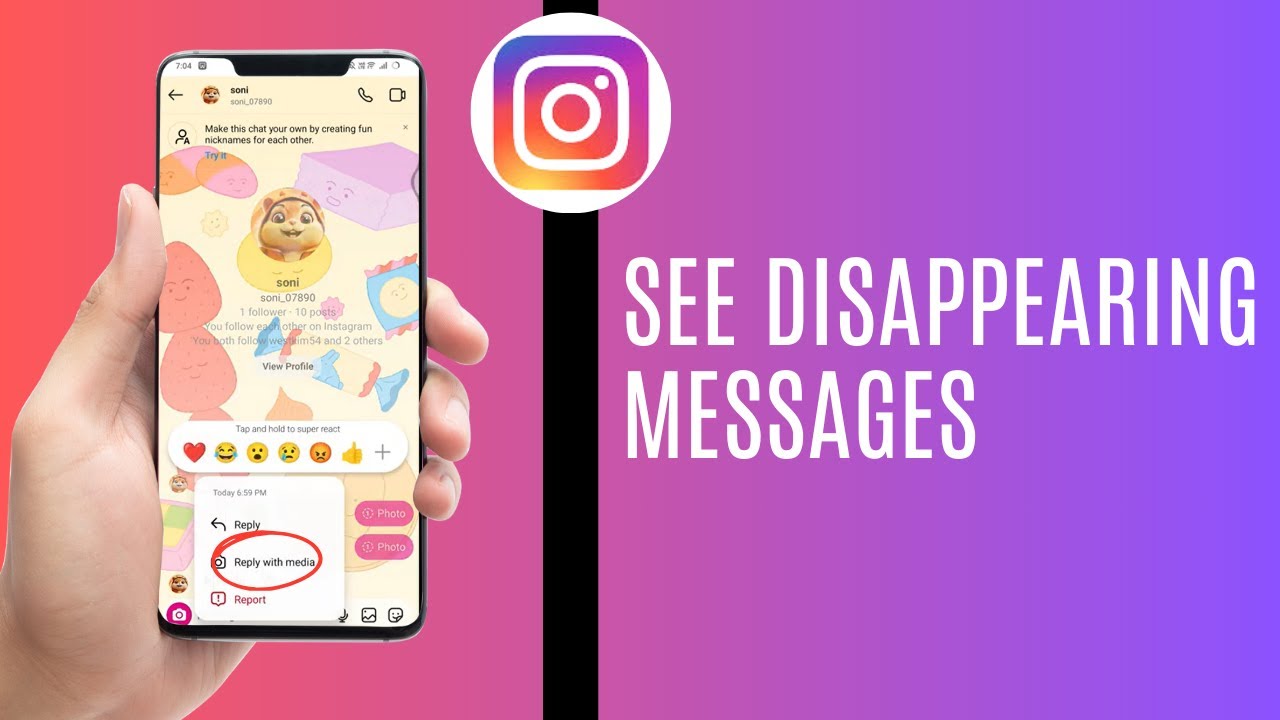 How To See Disappearing Messages Instagram On Android 👀 - YouTube