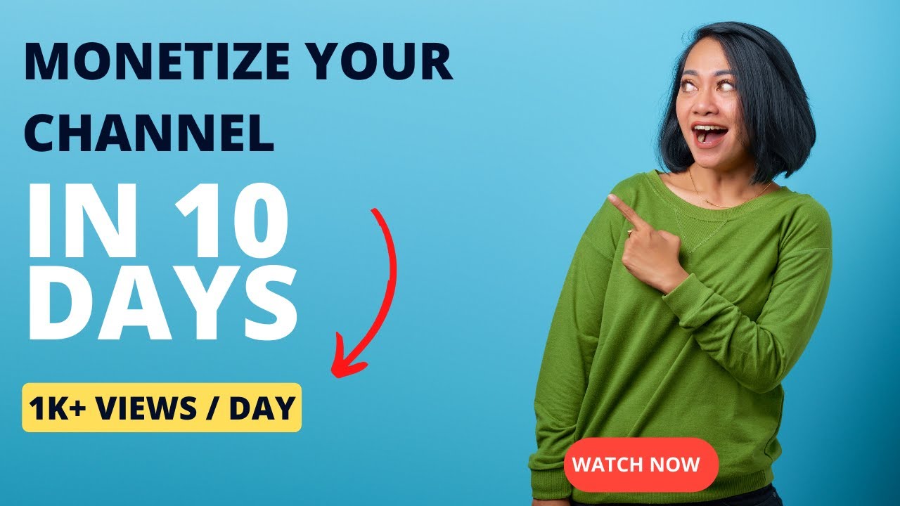 Trick to Monetize your channel in 10 Days | 1000 + Views in a Day | D ...