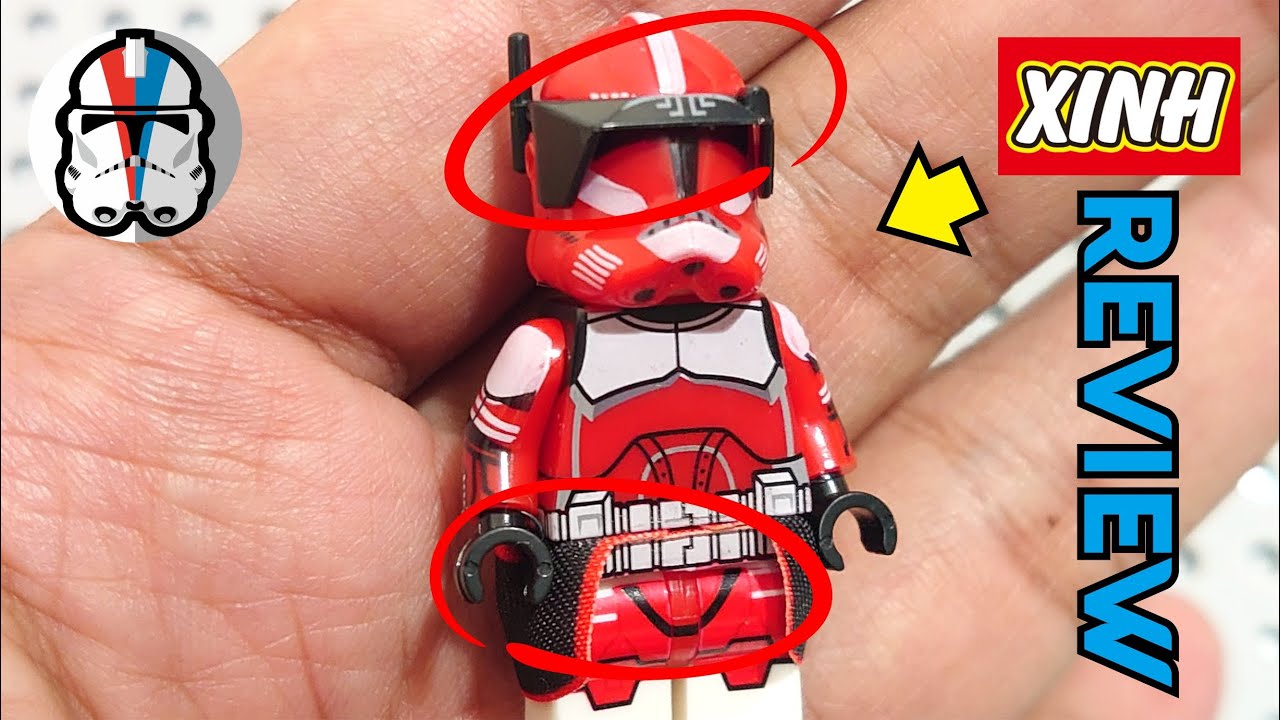 Reviews : Unofficial Lego New Clone Commander Fox minifigures by Xinh ...
