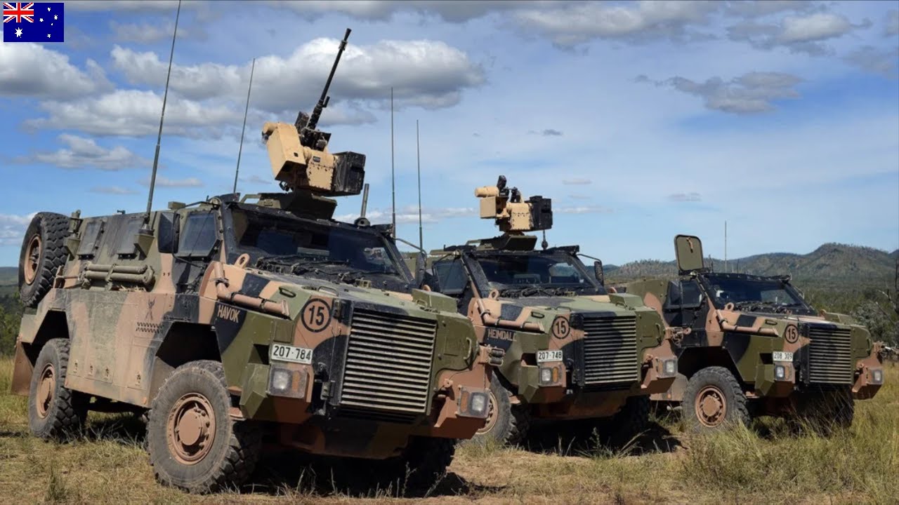 15 additional Bushmaster PMVs for the Australian Army - YouTube
