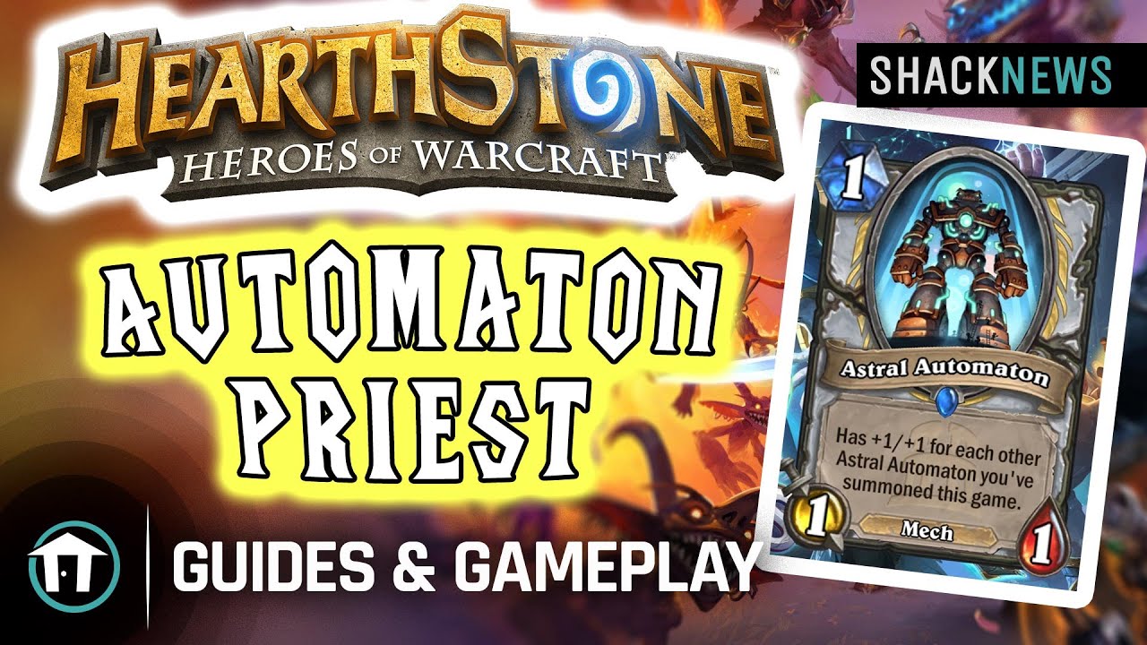 Hearthstone - Automaton Priest Deck - YouTube