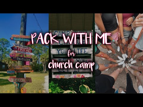 pack with me for summer camp! (first video!!)