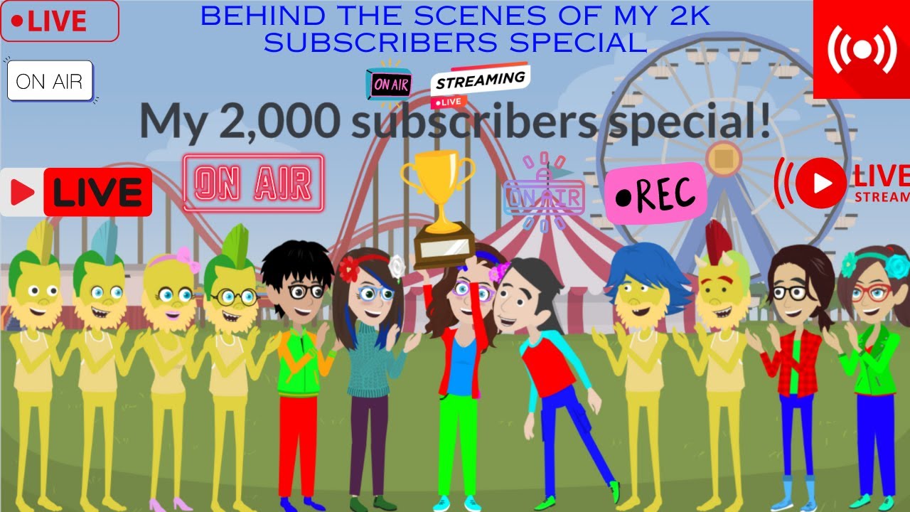Behind the scenes of my 2K subscribers special - YouTube