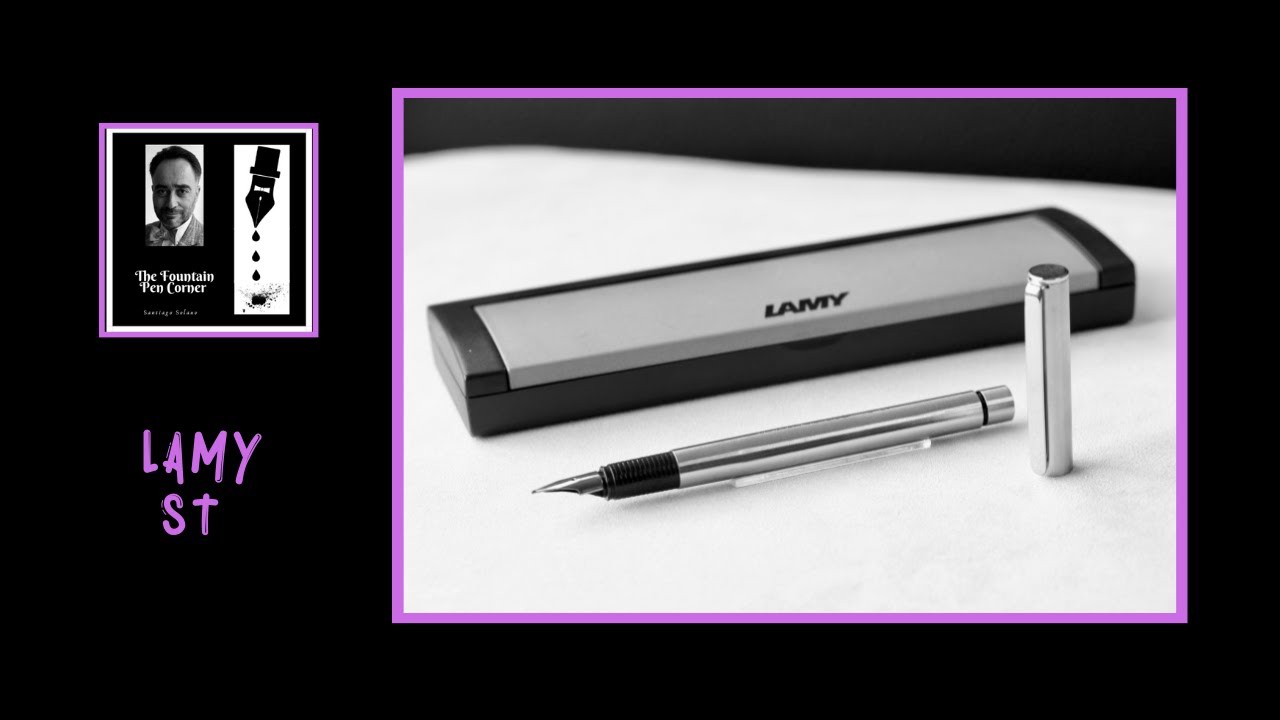 LAMY ST FOUNTAIN PEN - YouTube